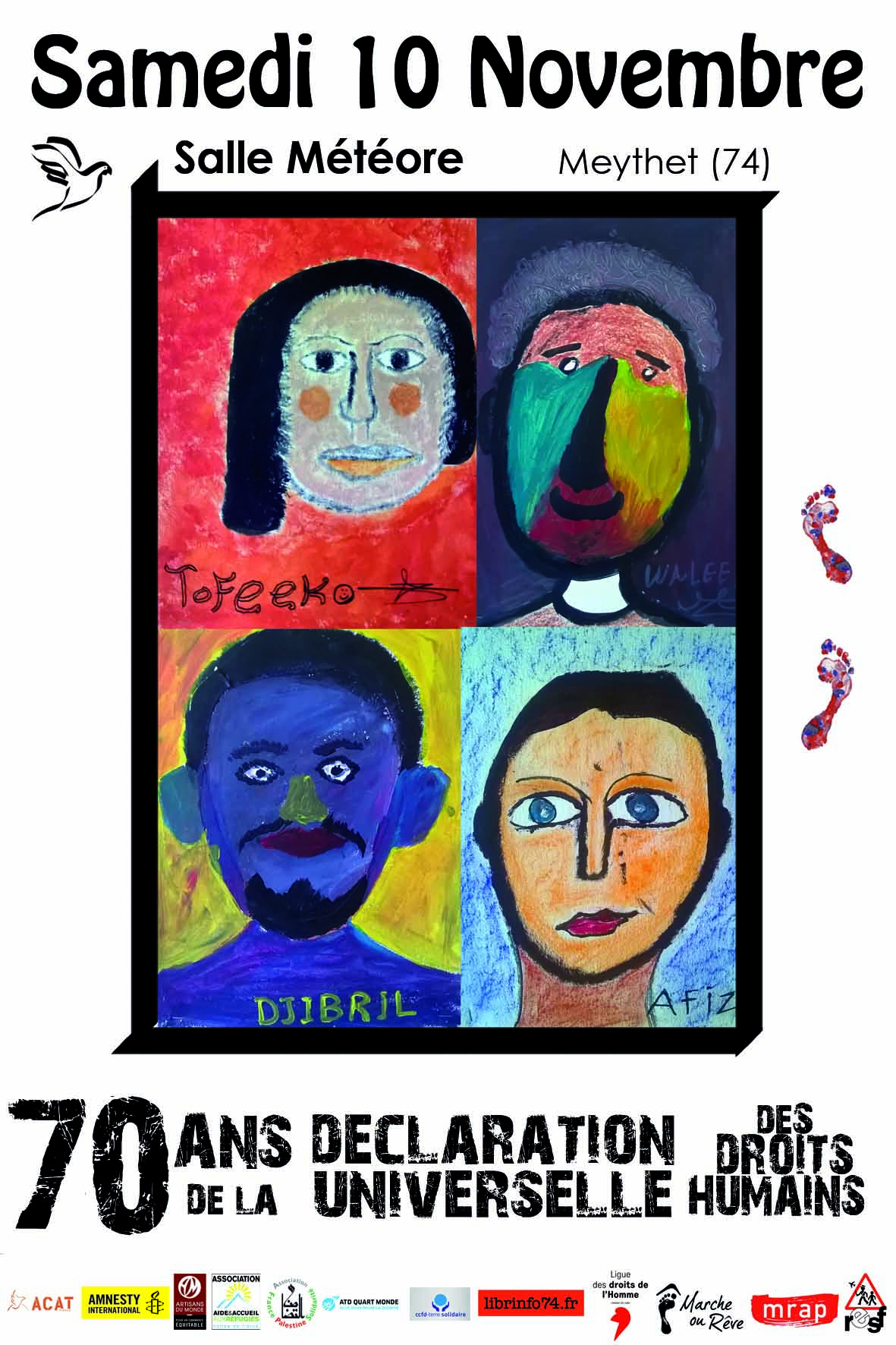 Samedi 10 novembre, 70 ans de la Déclaration Universelle des Droits ...